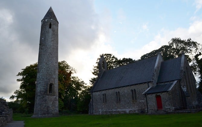 The Timahoe Round Tower - The Irish Place