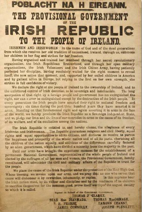 The Meaning of the Proclamation of Independence - The Irish Place